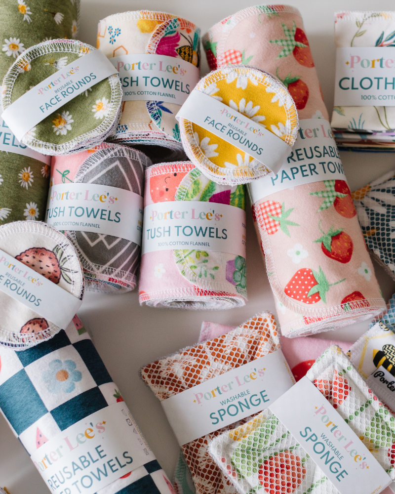Porter Lee's Reusables -- All Things Reusable -- Eco Friendly Shop